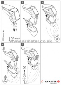 Mazda CX-3 2015- Armster Armrest - Armster UK