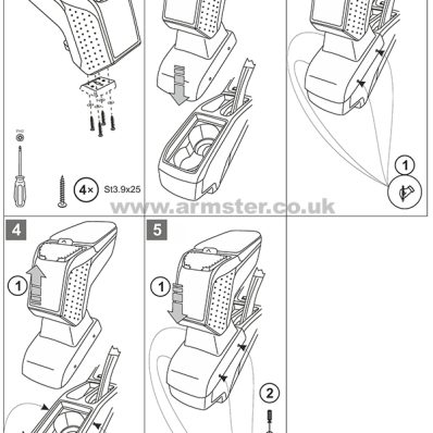 Dacia Duster 2009-2017 Armster Armrest - Armster UK