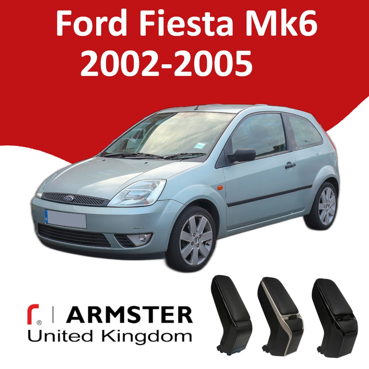 Ford Fiesta Mk6 2002-2005 Armster Armrest - Armster UK