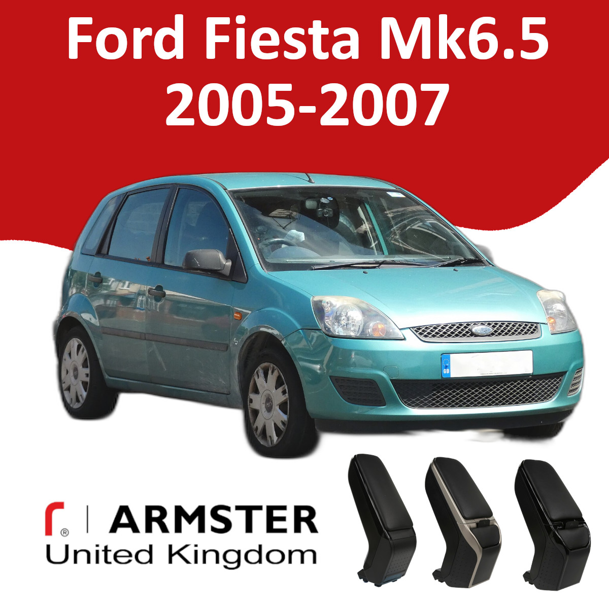 Ford Fiesta Mk6.5 2005-2007 Armster Armrest - Armster UK