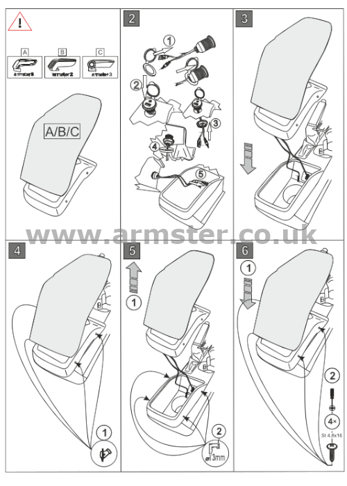 Ford Puma 2019- Armster Armrest - Armster UK
