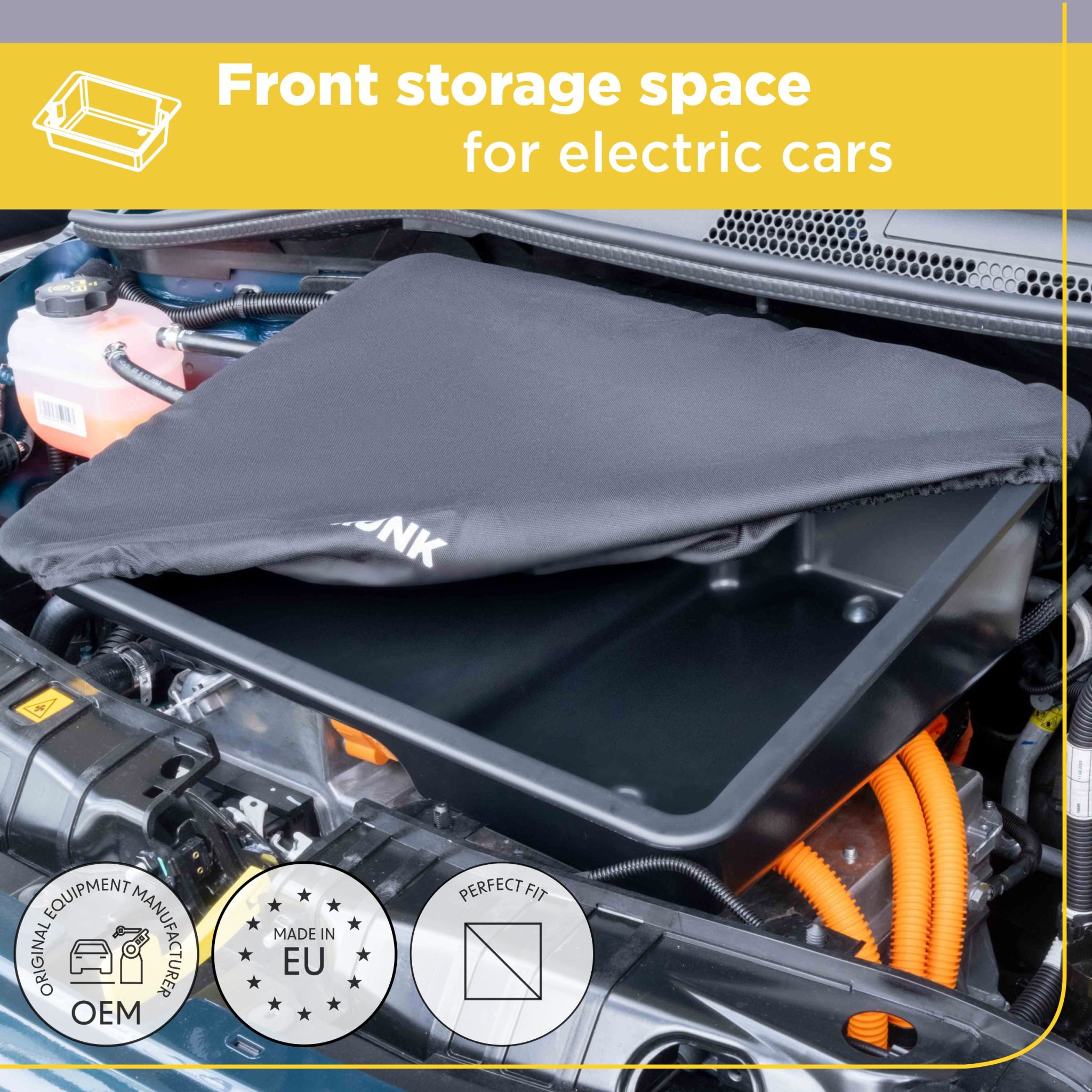 Fiat 500e FRUNK - Armster UK